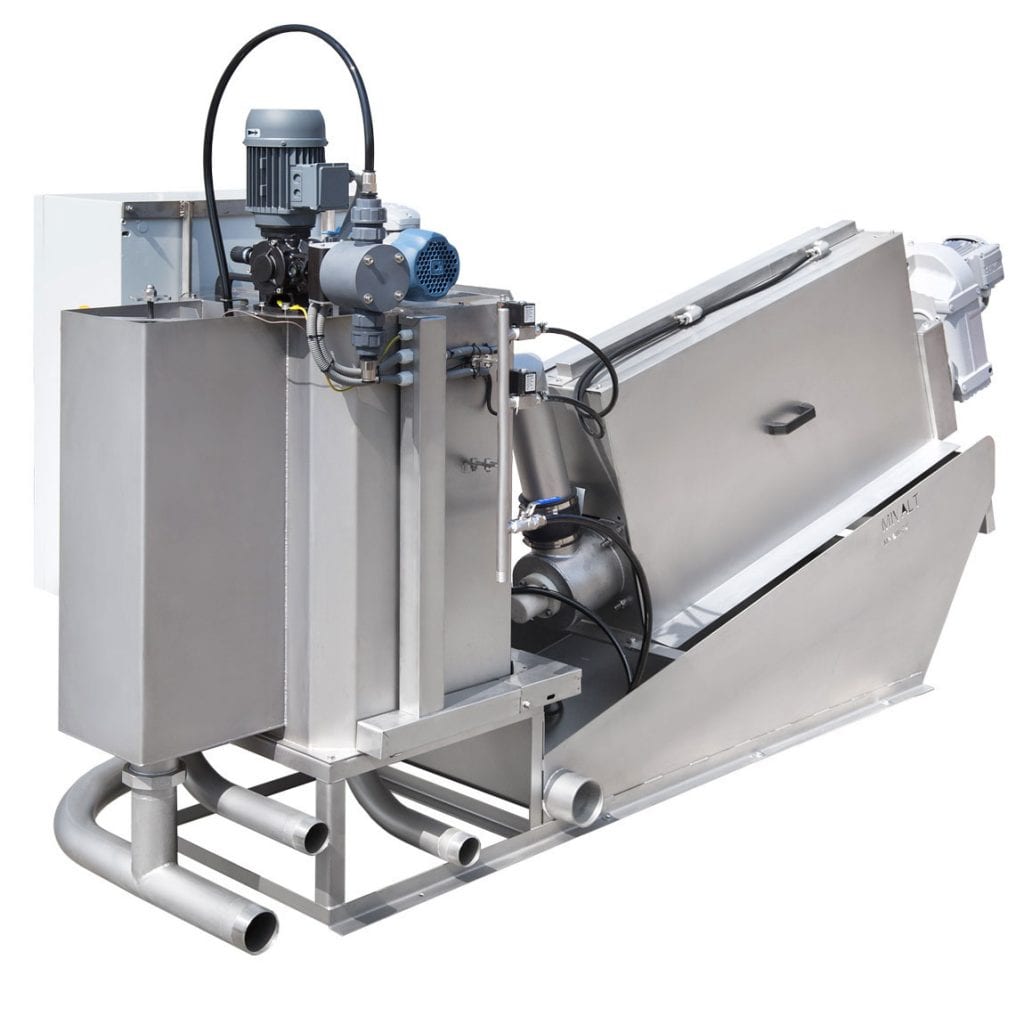 Dewatering Screw Press - Mak Process